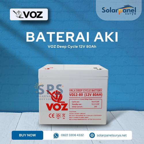 Jual Battery VRLA / Aki VRLA / Aki Solar Cell 12v 80ah - Kota Surabaya ...