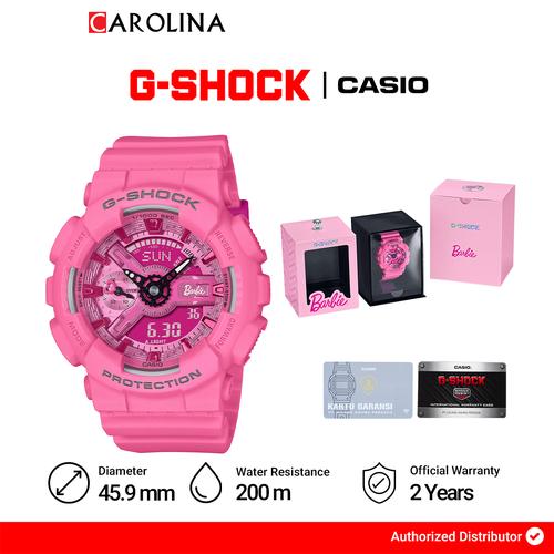 Promo Jam Tangan Wanita Barbie X Casio G-Shock GMA-S110BE-4A Digital ...