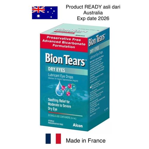 Jual Bion Tears Lubricant Eye Drops Made in France Obat Tetes Mata ...