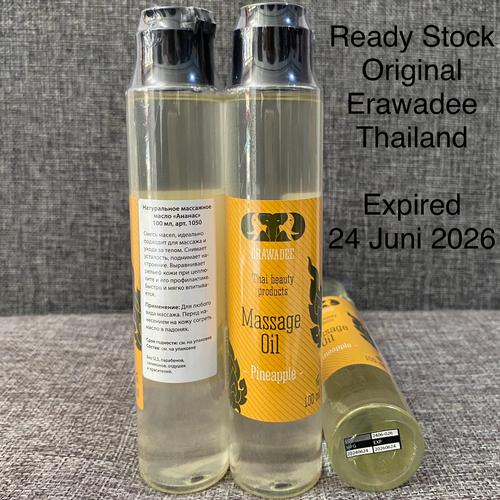 Jual Erawadee Massage Oil Pineapple Minyak Pijat Nanas Original ...