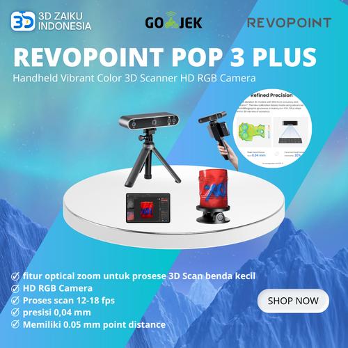 Jual Revopoint POP 3 PLUS Handheld Vibrant Color 3D Scanner HD RGB ...