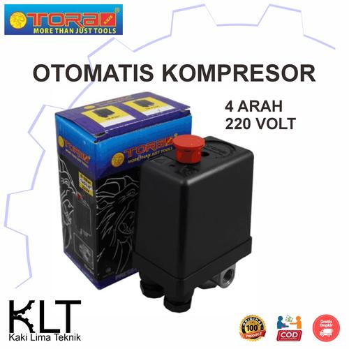 Jual otomatis kompresor udara air compressor pressure switch 4 arah way ...