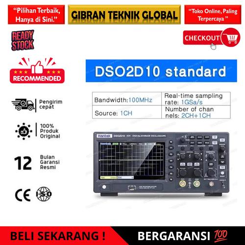 Jual Hantek DSO2D10 Digital Storage Oscilloscope Osiloskop 2 Channel ...