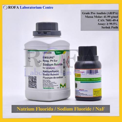 Jual Natrium Fluorida / Sodium Flouride / NaF Merck Eceran 1 Gram - Kab ...