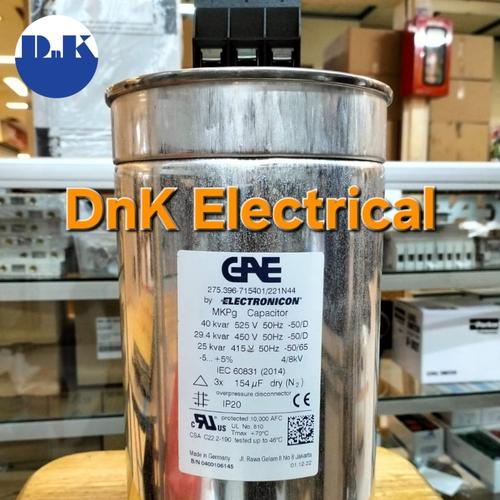 Jual Capacitor/Kapasitor/Capasitor GAE 3Phase Type MKPg 40Kvar 525V ...