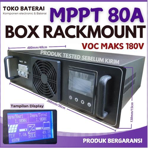Jual MPPT rating 80a 80 amper rack mount mppt solar charging 80A Casing ...