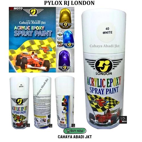 Jual CAT SEMPROT RJ LONDON BESAR WHITE kode 40 300CC - Jakarta Pusat ...