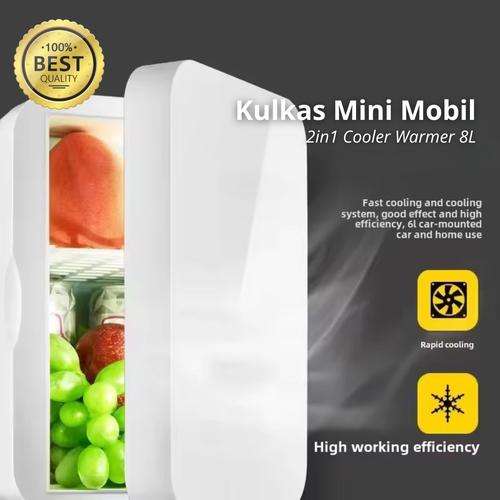 Jual Kulkas Mobil Mini Portable Car Refrigerator Fridge Cooler Warmer ...