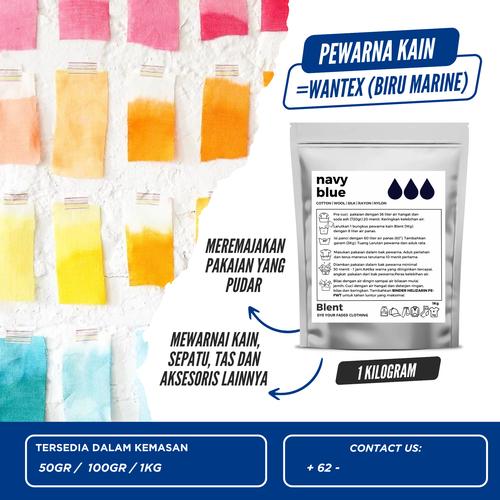 Jual Pewarna Kain | NAVY BLUE | 1Kg - Kota Bandung - Bixxon | Tokopedia