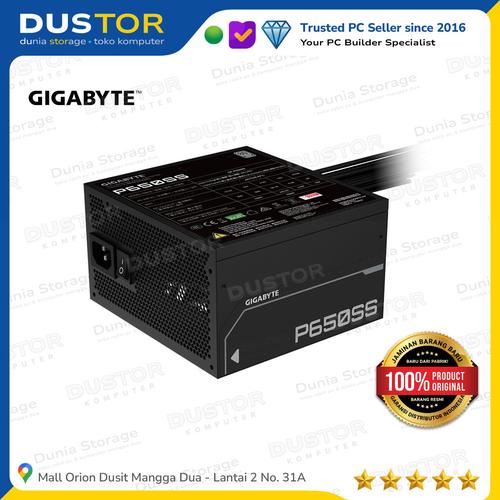 Jual Power Supply GIGABYTE P650SS 650W 80+ Silver Flat Cable - Jakarta ...