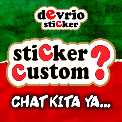 Jual Cutting Sticker Custom Desain Suka Suka untuk Motor Mobil Truk ...