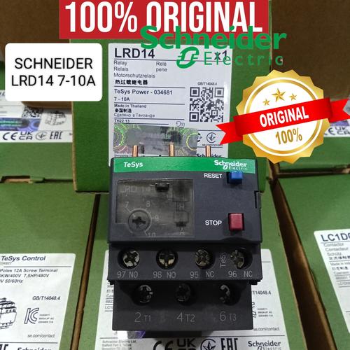 Jual thermal overload relay Schneider LRD14/LRD-14 produk original ...