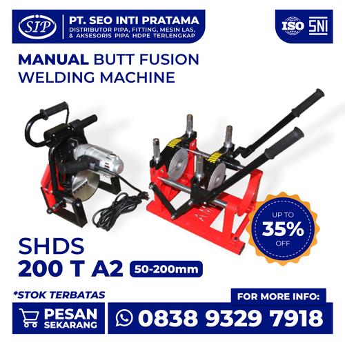 Jual Manual Butt Fusion Welding Machine SHDS 200 T A2 | Mesin Las ...