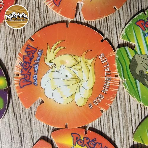 Jual Tazos Pokemon Spin "Ninetales" jadul tahun 2001 original - Kota ...