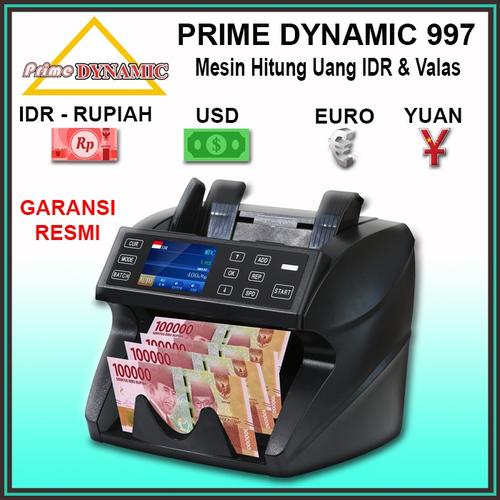 Jual Prime Dynamic 997, Mesin Penghitung Uang Rupiah Valas, Membaca Nominal, Deteksi Keaslian ...