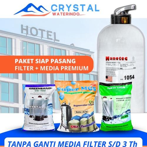 Jual NEW Filter Air Sumur Bor - Paket Filter Air Sumur Bor Keruh Bau Tabung FRP 1054 (Besi ...