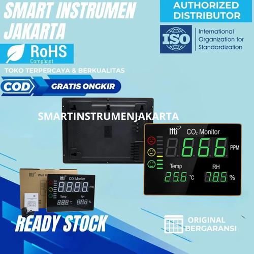 Jual Wall-mounted CO2 Meter Karbon Dioksida HT2008 / HTI HT 2008 ...