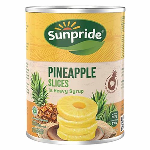 Jual Sunpride Pineapple Slices Buah Nanas Irisan dalam Sirup Pekat ...