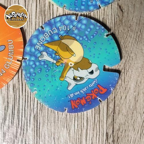 Jual Tazos Pokemon Spin "Cubone" jadul tahun 2001 original - Kota ...