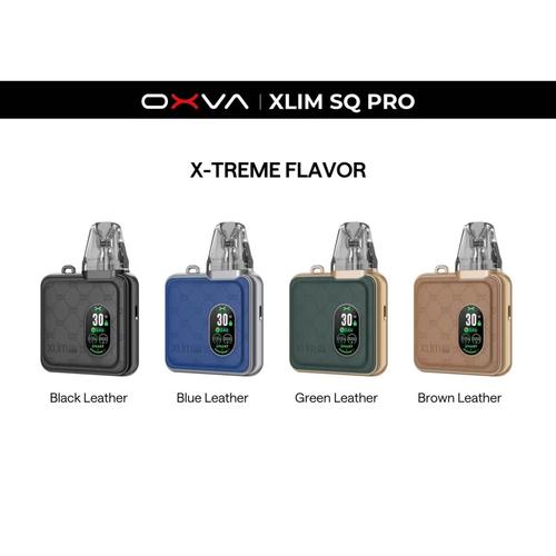 Jual Oxva Xlim SQ Pro New Color 30W 1200mAh Pod Kit - Leather Edition ...