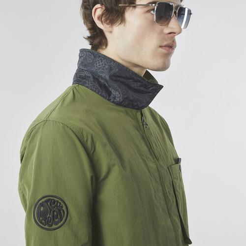 Jual Pretty Green Overshirt Jacket Heaton Green Original - S - Jakarta ...