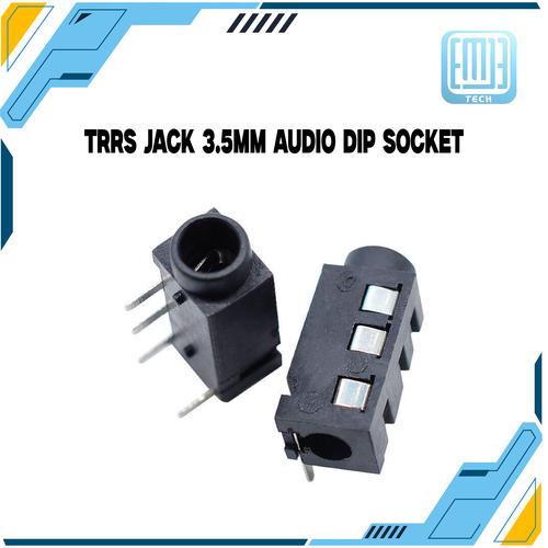 Jual TRRS Jack 3.5mm Audio DIP Socket Connector PJ 320A - Kota Bandung ...