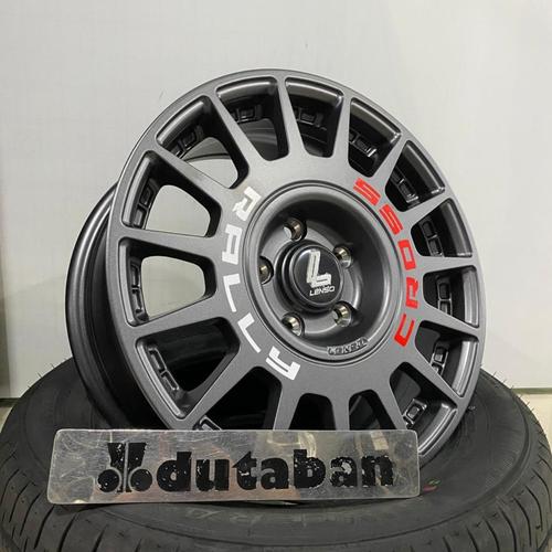 Jual Velg Mobil R16 16x7" 5x114.3 ET35 Lenso M1K Grey Anthrasite Model ...