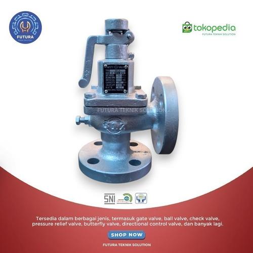 Jual Safety Valve 317 6" inch DN150 JIS 10K Lever Handle Cast Iron Taiwan - Jakarta Barat ...