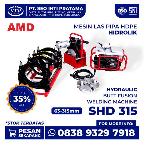 Promo Hydraulic Butt Fusion Welding Machine SHD 315 (DN 63-315mm) untuk ...