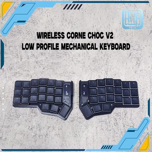 Jual Wireless CRKBD Corne Choc V2 Low Profile Mechanical Keyboard ...