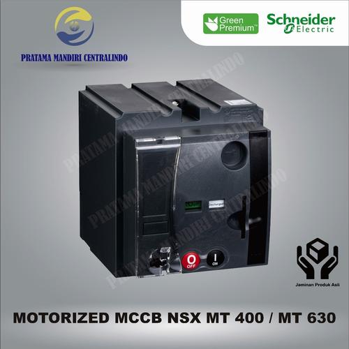 Jual Motorised MT400 / MT630 LV432641 Motorized MCCB NSX 220V SCHNEIDER ...