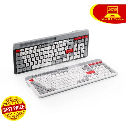 Jual Keyboard Bluetooth Wireless Office Rexus Kb02 Kb-02 Dual Mode ...