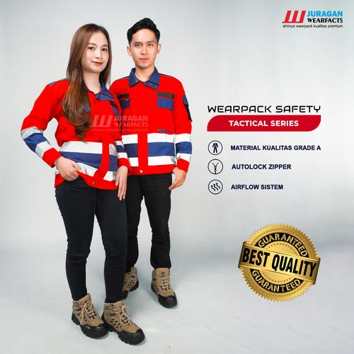 Jual Juragan Wearfacts - Wearpack Safety Model Semi Jaket Ripstop Warna ...