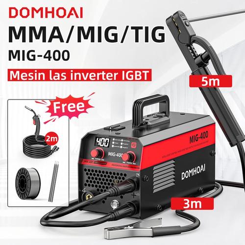 Jual Mesin Las Mig-250 3IN1 Las Listrik Profesional - 400 1.8+1.2Base ...