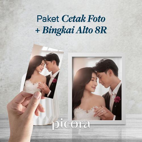 Jual PICORA Paket Cetak Foto + Bingkai ALTO 8R (20x25cm) Pigura Frame - Black - Kab. Tangerang ...