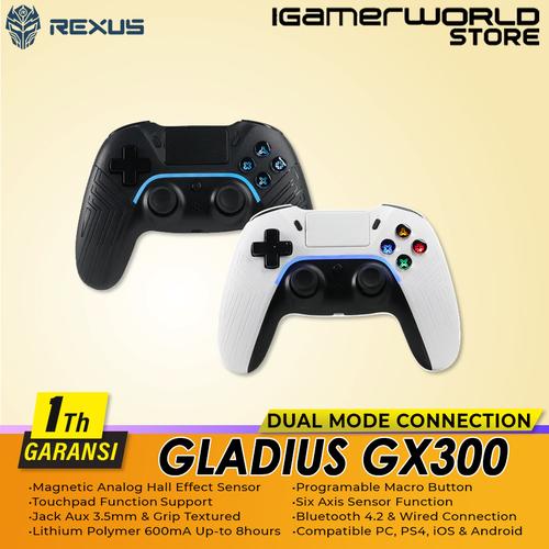 Promo Rexus Gladius GX300 Bluetooth Gamepad / Joystick / Stick - Kota ...