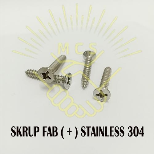 Jual Skrup stainless FH 8 X 2 sekrup ss 304 - Jakarta Pusat - Mitra Cahaya Sepadan | Tokopedia