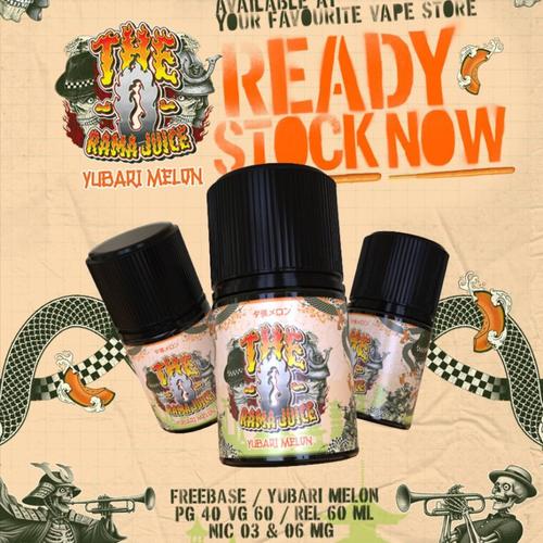 Promo The O Rama Juice Yubari Melon 60ML by Poda Liquid x Fatriio - 3mg ...