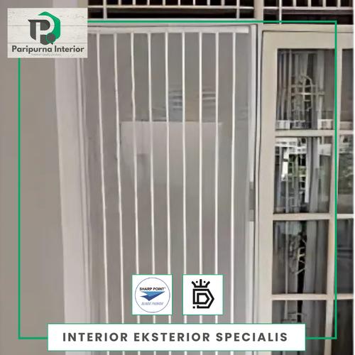 Jual Aluflex Mesh Door By Sharp Point - Pintu Lipat Ooutdoor Anti ...