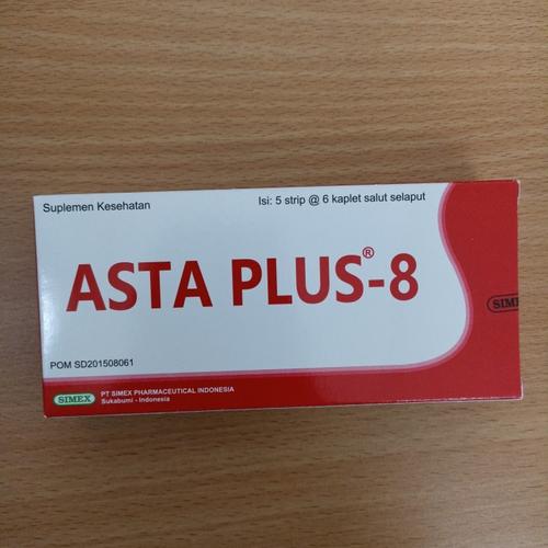 Jual ASTA PLUS 8 astaplus vitamin box original - Jakarta Pusat - Berkah ...