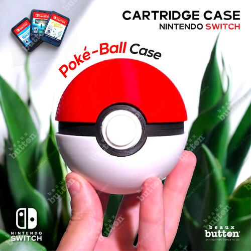 Promo POKE BALL POKEBALL NINTENDO SWITCH CARTRIDGE KASET CASE - Kota ...