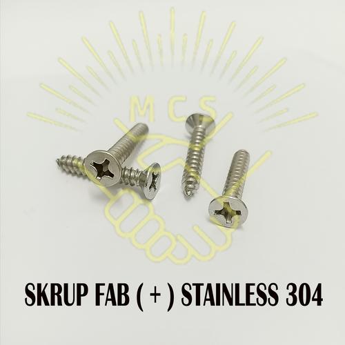 Jual Skrup stainless FH 4 X 3/8 sekrup ss 304 - Jakarta Pusat - Mitra ...