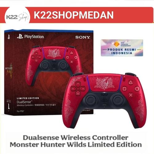 Jual PS5 Dualsense Monster Hunter Wilds Wireless Controller Dual Sense ...