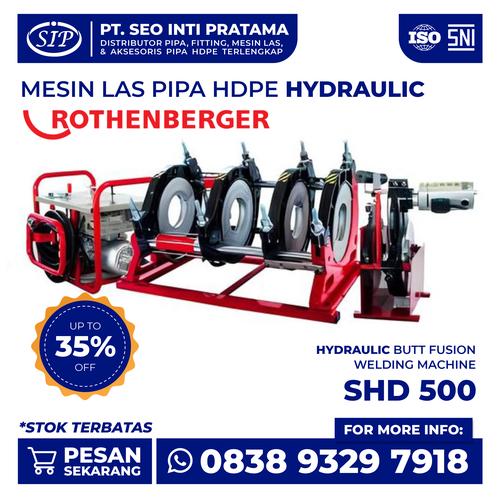 Promo ROTHENBERGER SHD 500 Hydraulic Butt Fusion Welding Machine ...