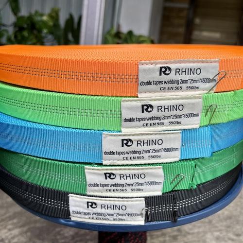 Jual Webing tubular impor double tape webbing kuat dan safety not beal ...