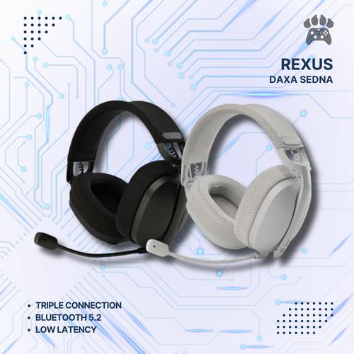 Jual Rexus Daxa Sedna Wireless Gaming Headset 3in1 Connection Garansi ...