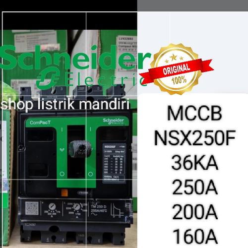 Jual SCHNEIDER NSX250F MCCB 250A 3P 36KA mccb nsx 250a 3p original - Jakarta Barat - shop ...