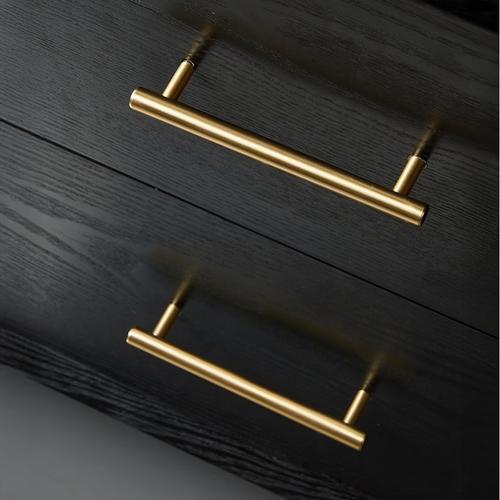 Jual [Dari Tangerang] Brushed Gold Handle Cylinder Tabung Tarikan Emas ...