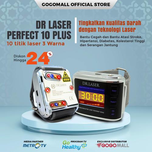 Promo Dr Laser Perfect 10 Plus / Terapi Laser 3 Warna / 10 Titik Laser ...
