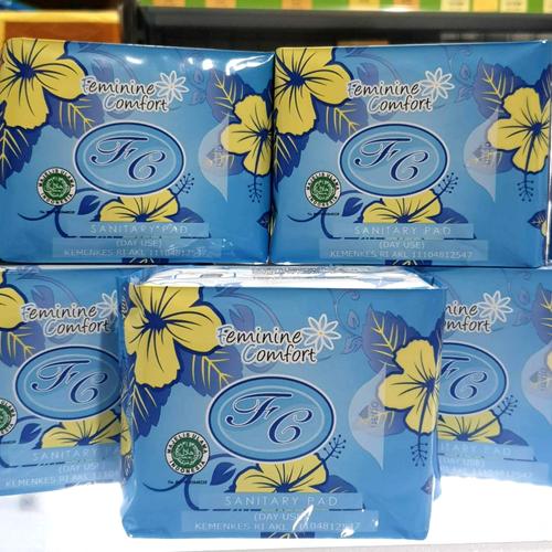 Jual Pembalut Avail Biru Day Use Feminine Comfort Sanitary Pad isi 10 ...